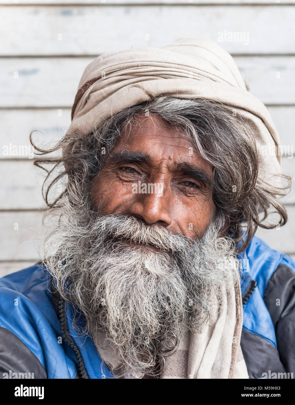 An early morning scene of old delhi, India Stock Photo - Alamy
