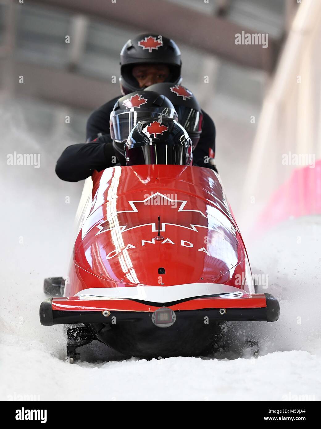 Bobsleigh training olympic sliding centre hi-res stock photography and ...