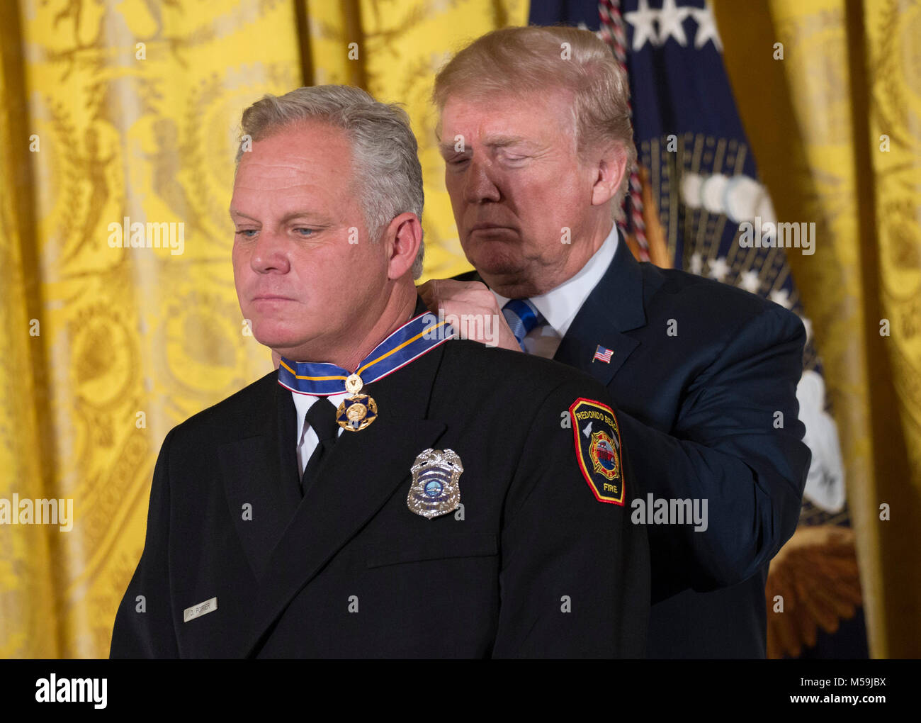 Fire department officer public hi-res stock photography and images - Alamy