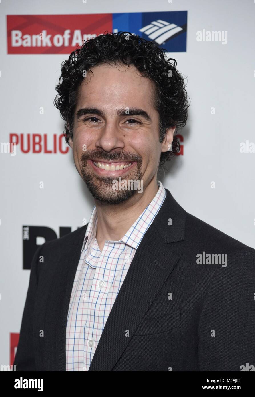 New York, NY, USA. 20th Feb, 2018. Alex Lacamoire at arrivals for KINGS ...