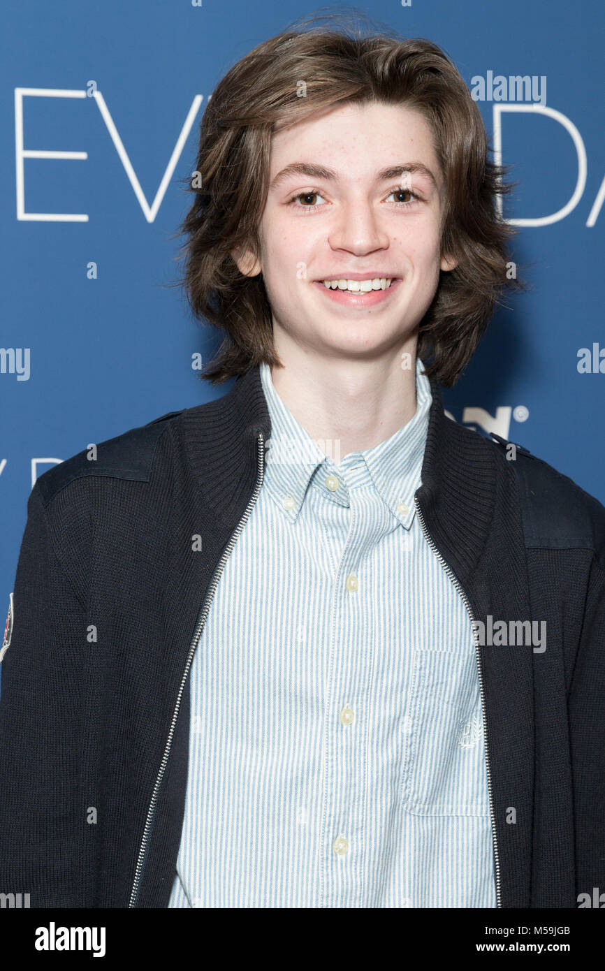 New York, USA. 20th Feb, 2018. Nicky Torchia attends Every Day special ...