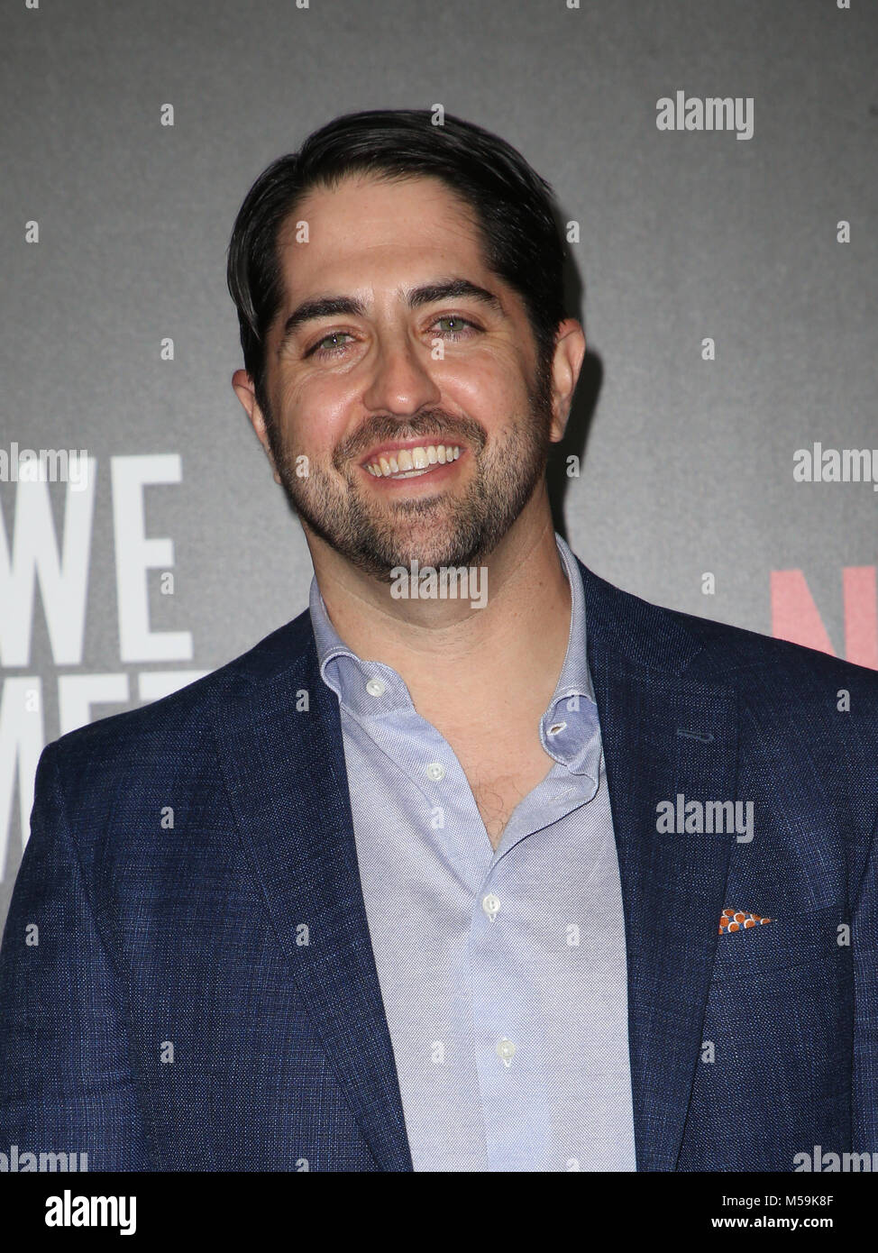 Hollywood, California, USA. 20th Feb, 2018. Adam Saunders, at the Los ...