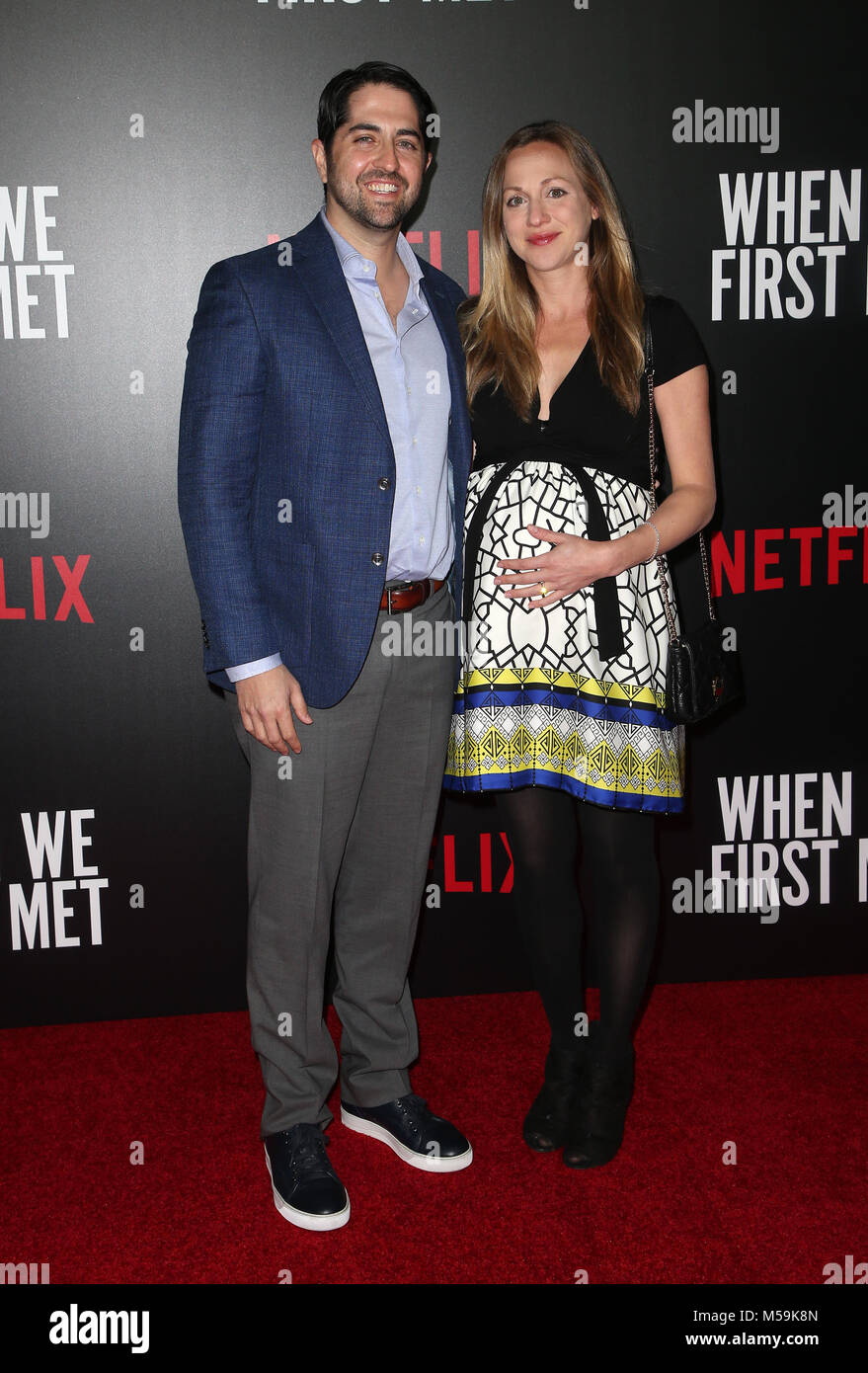 Hollywood, California, USA. 20th Feb, 2018. Adam Saunders, Guest, at ...