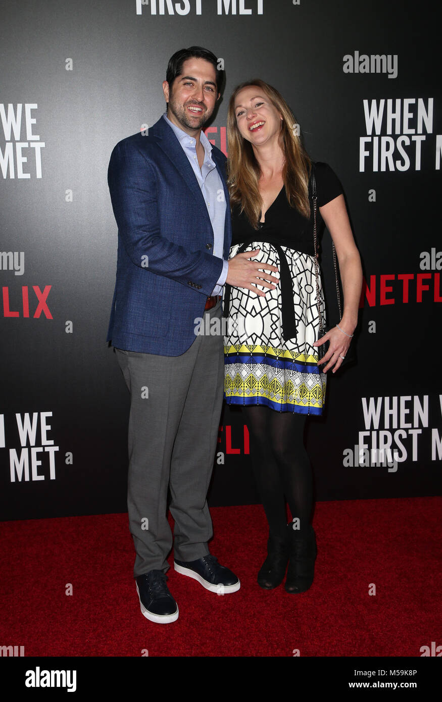 Hollywood, California, USA. 20th Feb, 2018. Adam Saunders, Guest, at ...