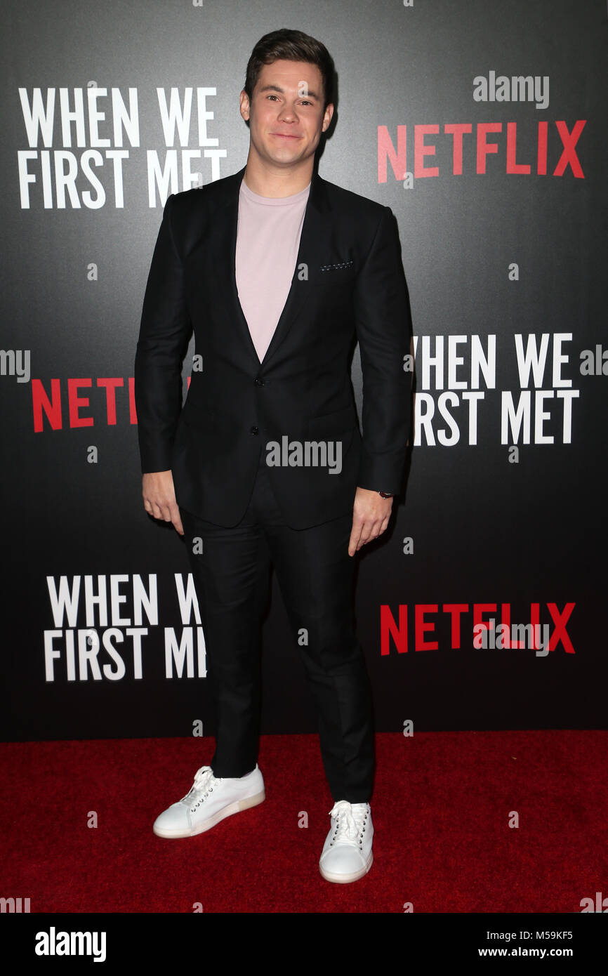 Hollywood, California, USA. 20th Feb, 2018. Adam Devine, at the Los ...
