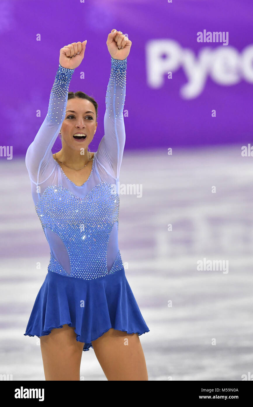 Gangneung, South Korea. 21st Feb, 2018. Nicole Schott from Germany ...
