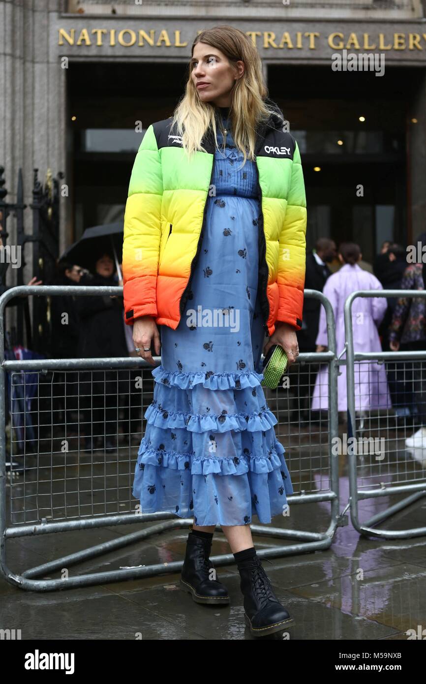 London, Grossbritannien. 19th Feb, 2018. Veronika Heilbrunner, Founder ...