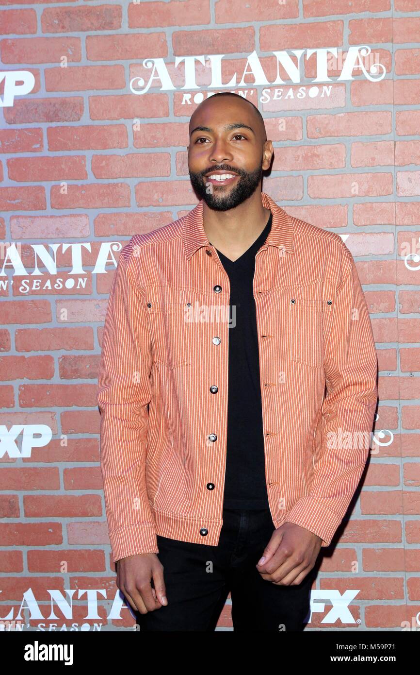 Los Angeles, CA, USA. 19th Feb, 2018. Jeremie Harris at arrivals for ...
