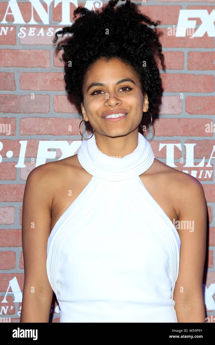 Los Angeles, CA, USA. 19th Feb, 2018. Zazie Beetz at arrivals for ...