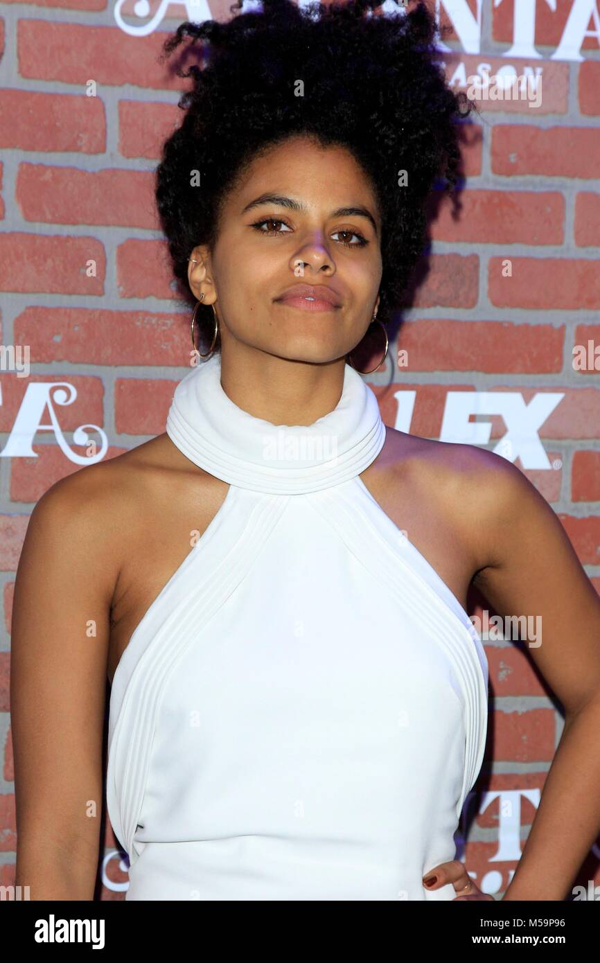 Los Angeles, CA, USA. 19th Feb, 2018. Zazie Beetz at arrivals for ...