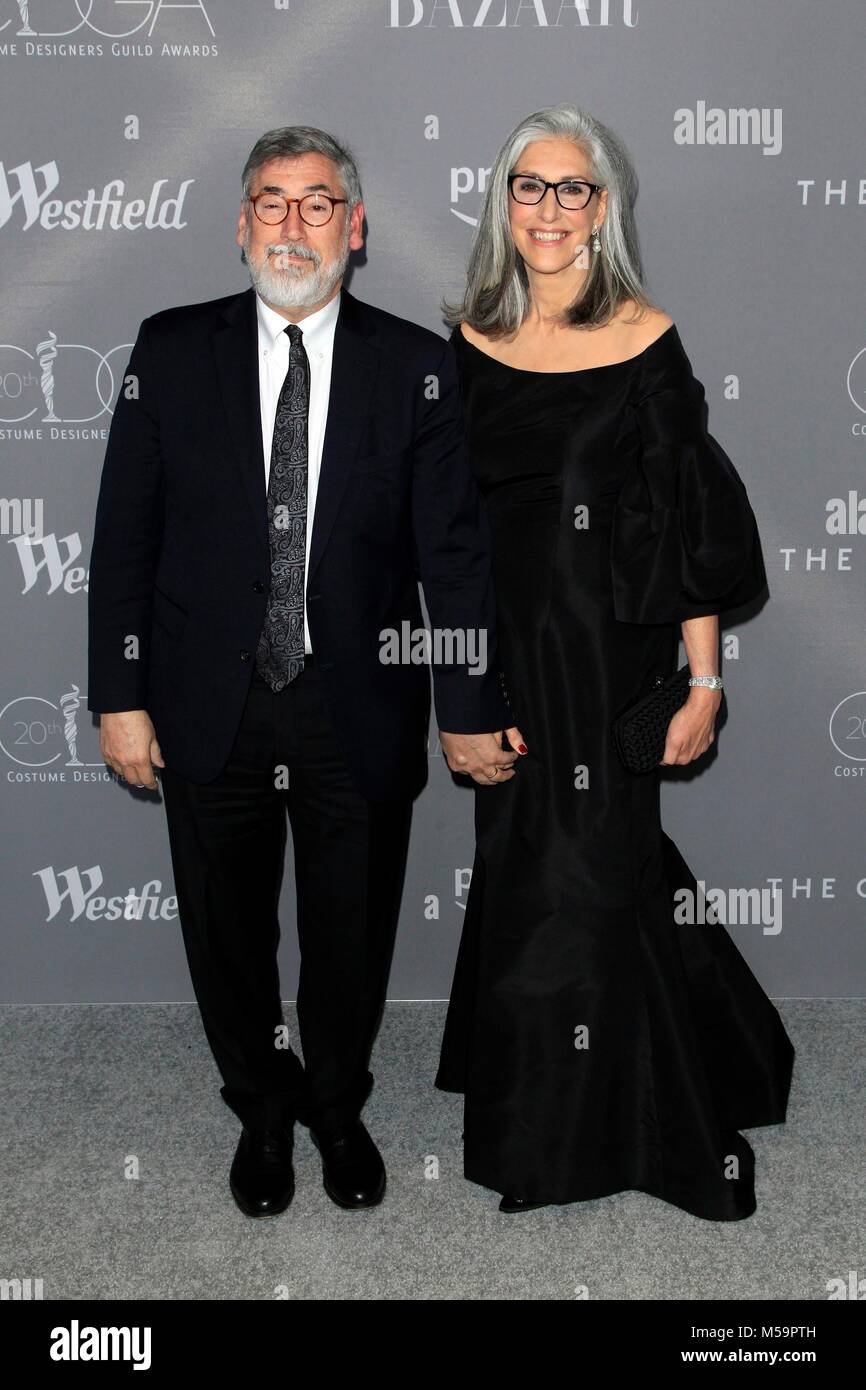 Beverly Hills, CA. 20th Feb, 2018. John Landis, Deborah Nadoolman ...