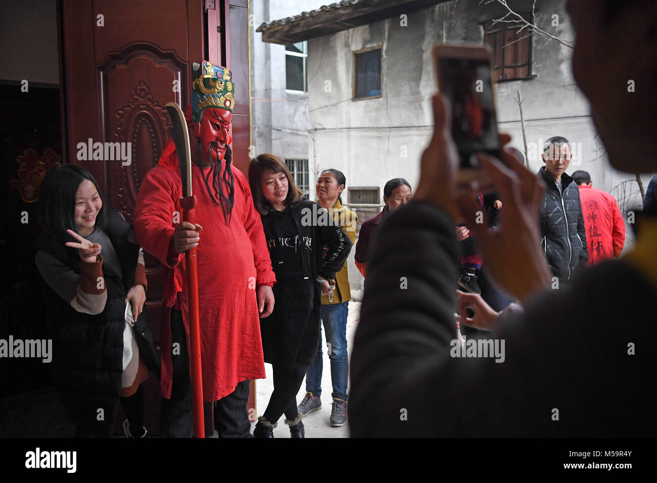 Nanfeng, Nanfeng Town of east China's Jiangxi Province. 20th Feb, 2018 ...