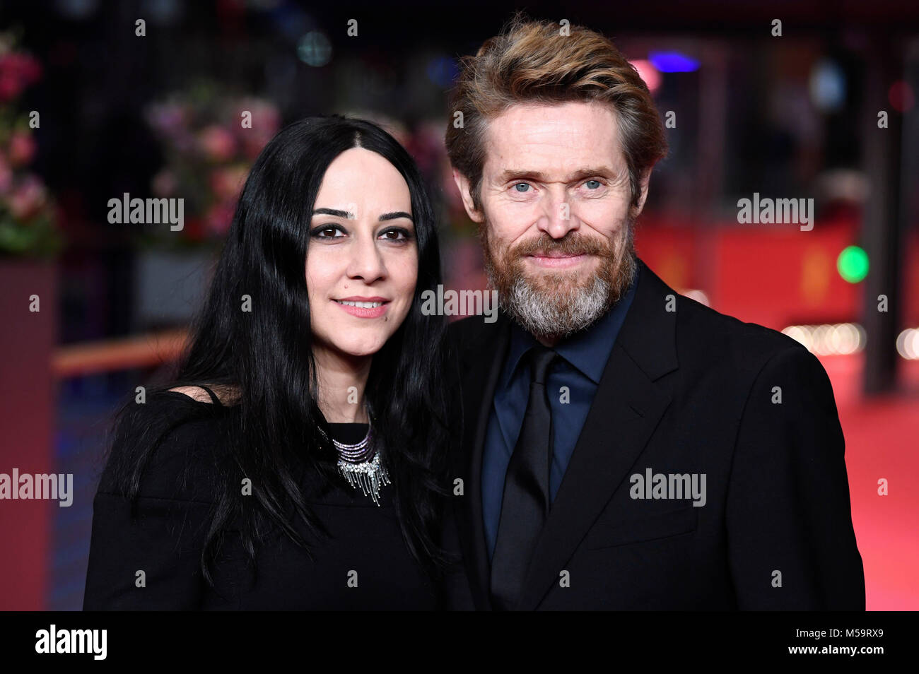 Willem dafoe and wife giada colagrande hi-res stock photography and ...