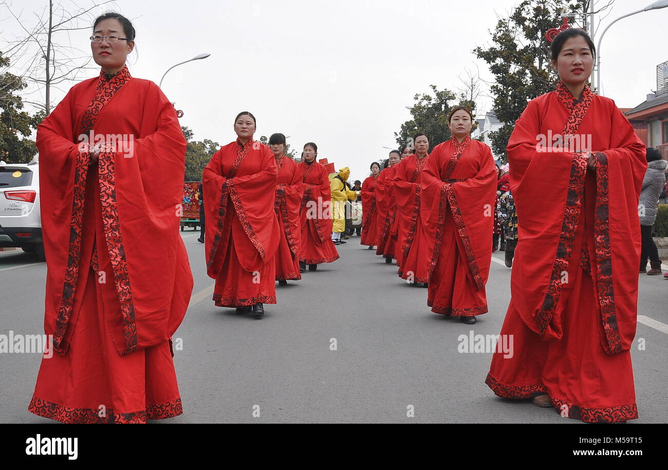 Lianyungang, Lianyungang, China. 16th Feb, 2018. Lianyungang, CHINA ...