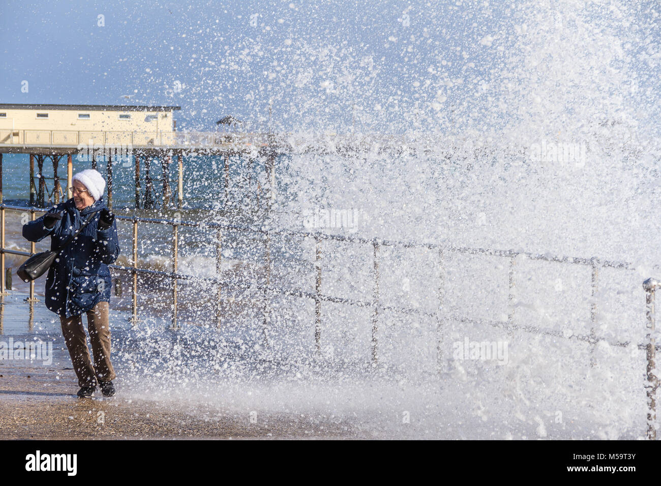 Avoiding spray hi-res stock photography and images - Alamy