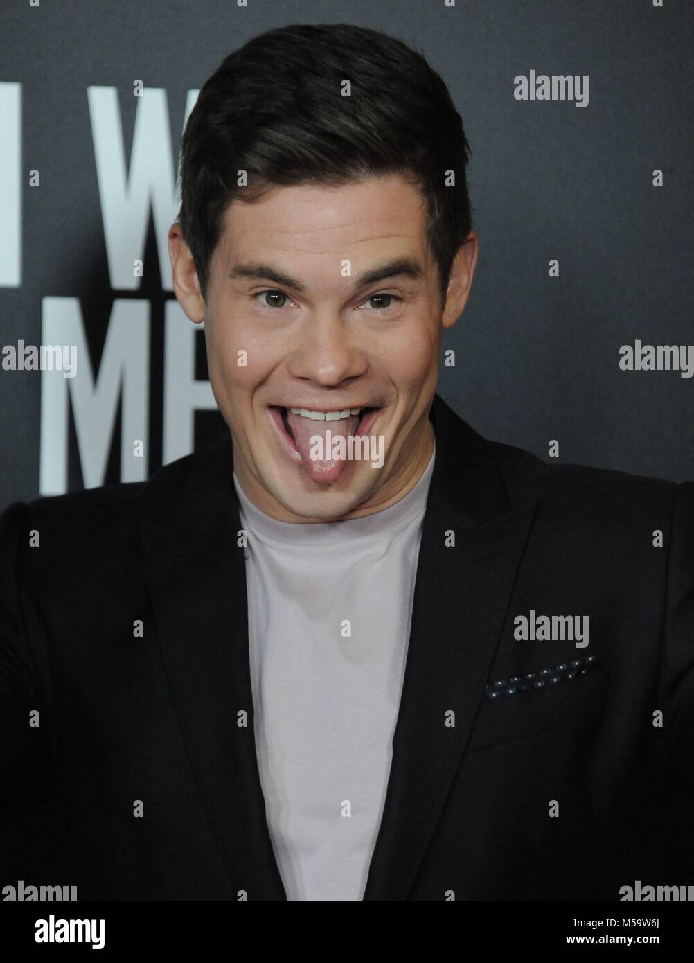 Los Angeles, CA, USA. 20th Feb, 2018. Adam Devine at arrivals for WHEN ...