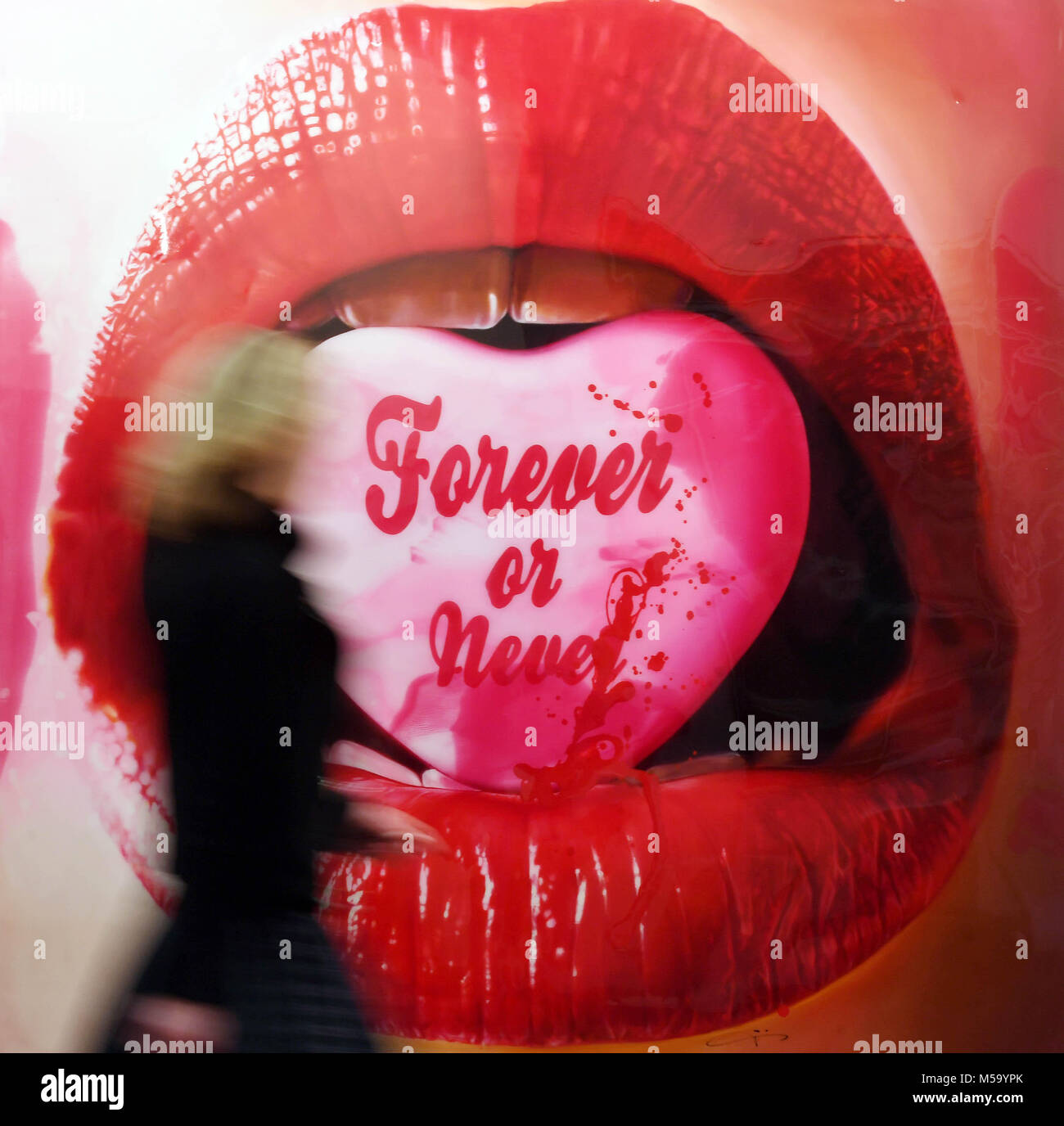 Karlsruhe, Germany. 21 February 2018, Germany, Rheinstetten: The work ...