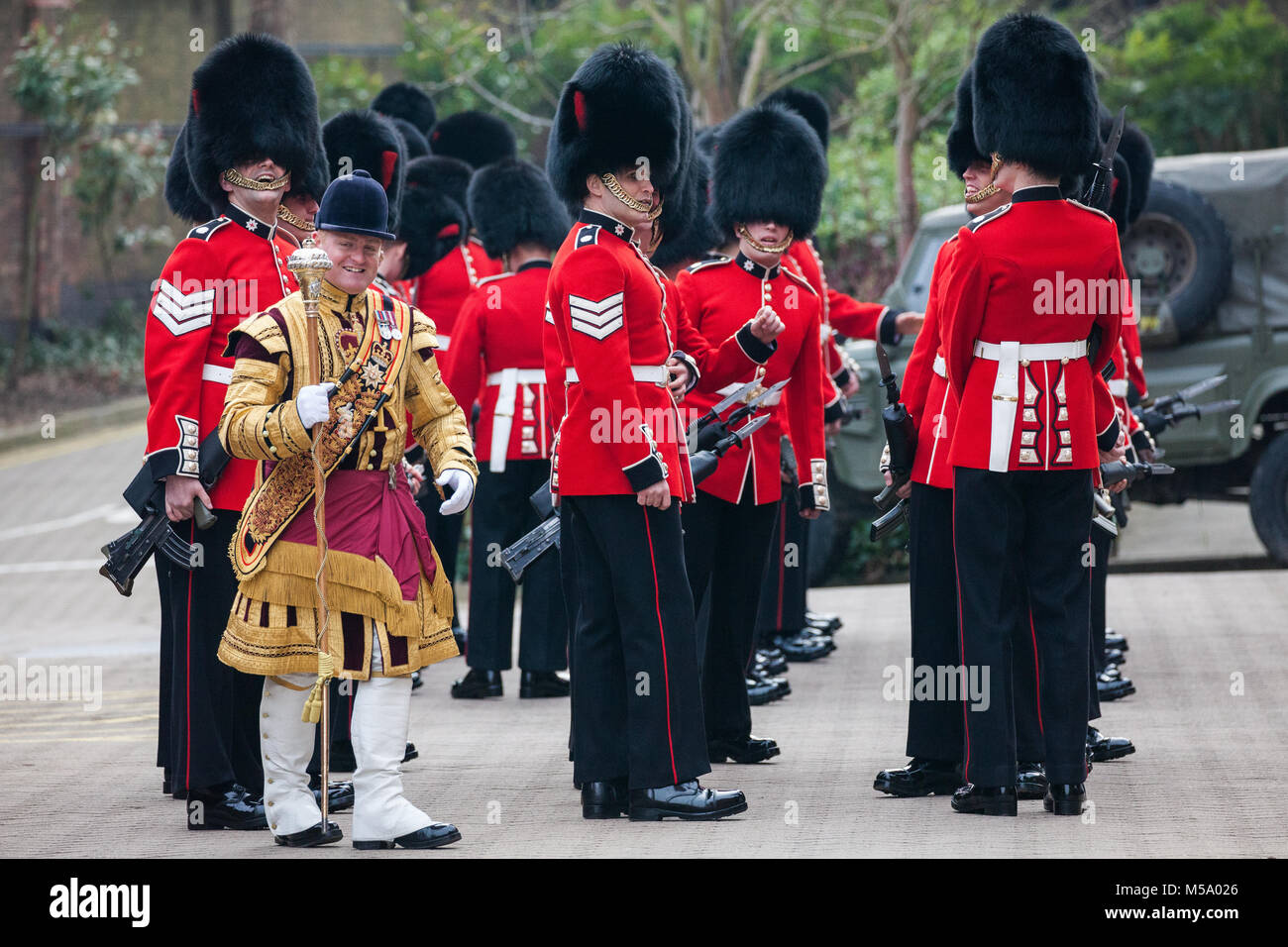 Garrison sergeant major hi-res stock photography and images - Alamy