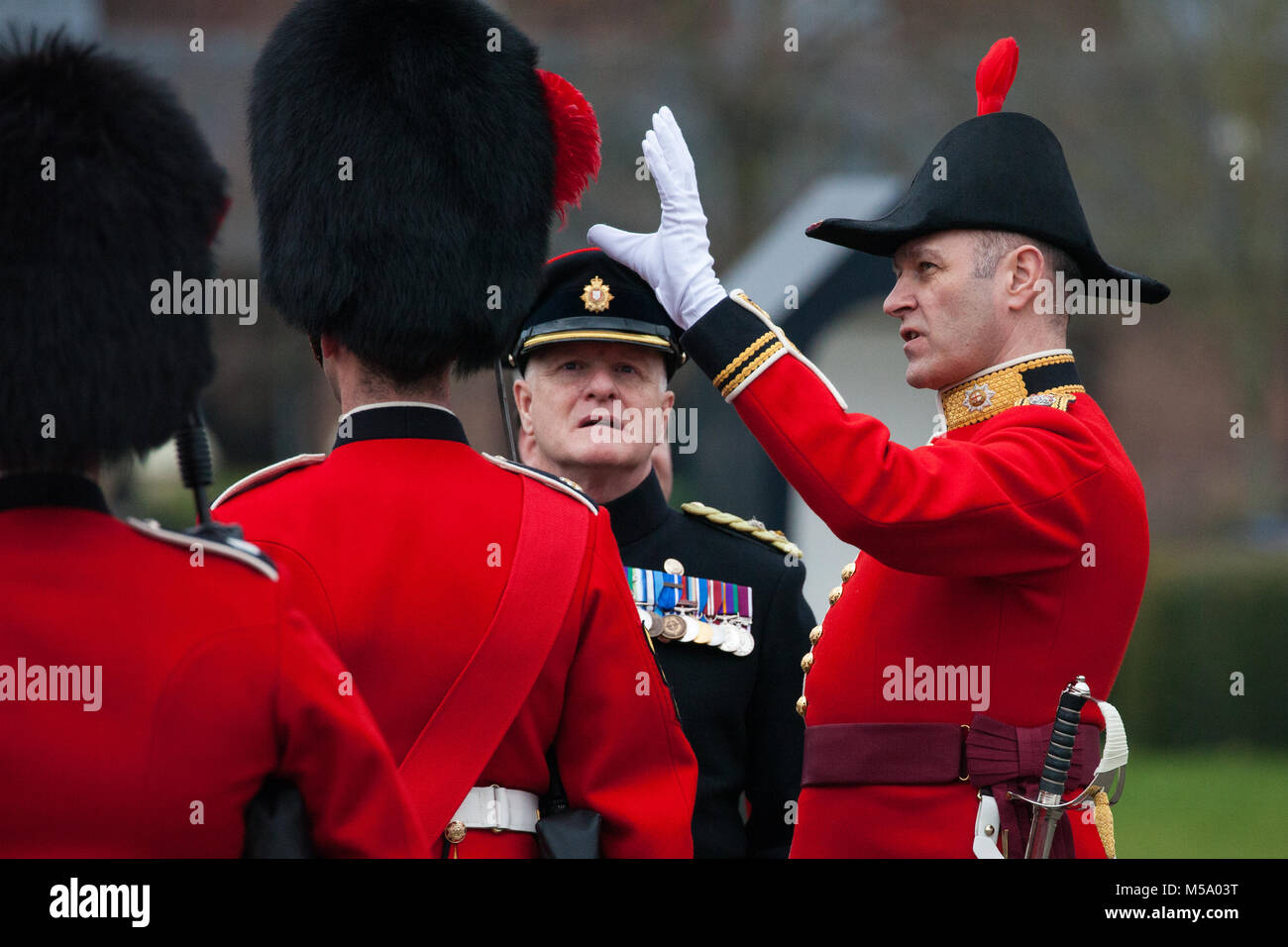 Coldstream guards officers hi-res stock photography and images - Alamy