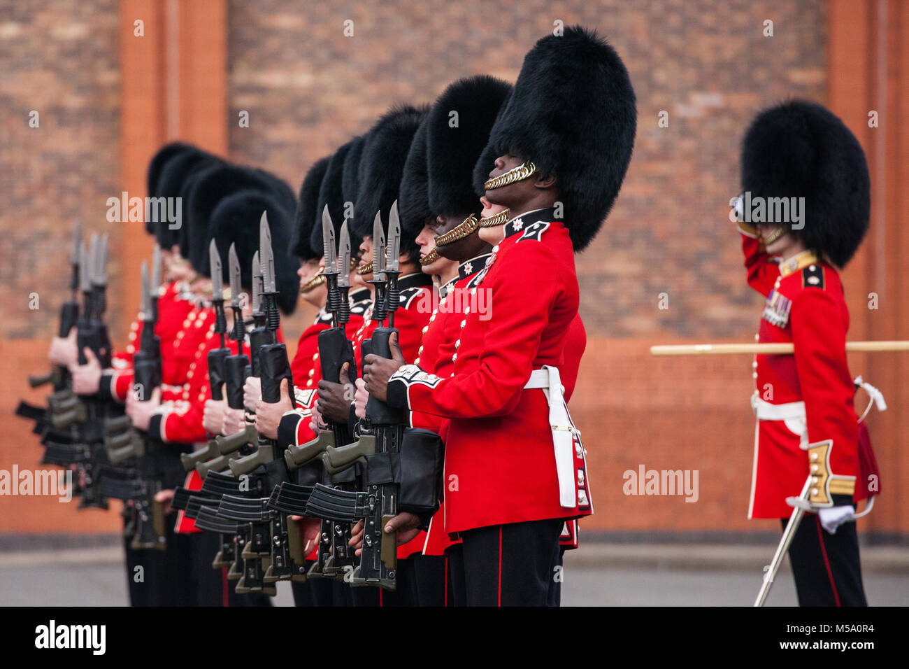 Drill sergeant coldstream guards hi-res stock photography and images ...