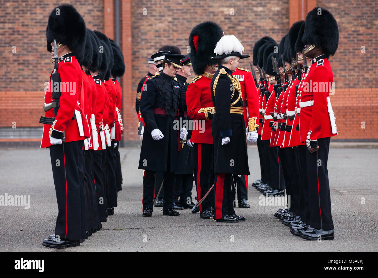 Drill sergeant coldstream guards hi-res stock photography and images ...