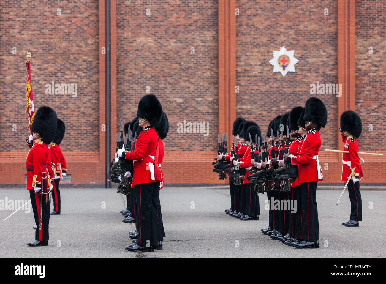 Drill sergeant coldstream guards hi-res stock photography and images ...