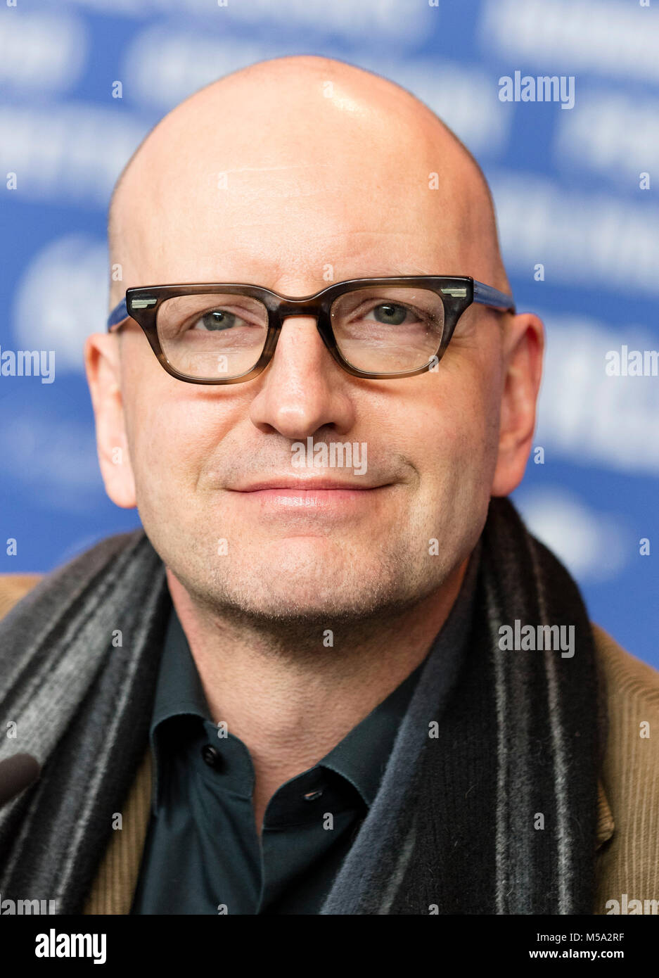 Berlin, Germany. 21st Feb, 2018. Director Steven Soderbergh attends the ...