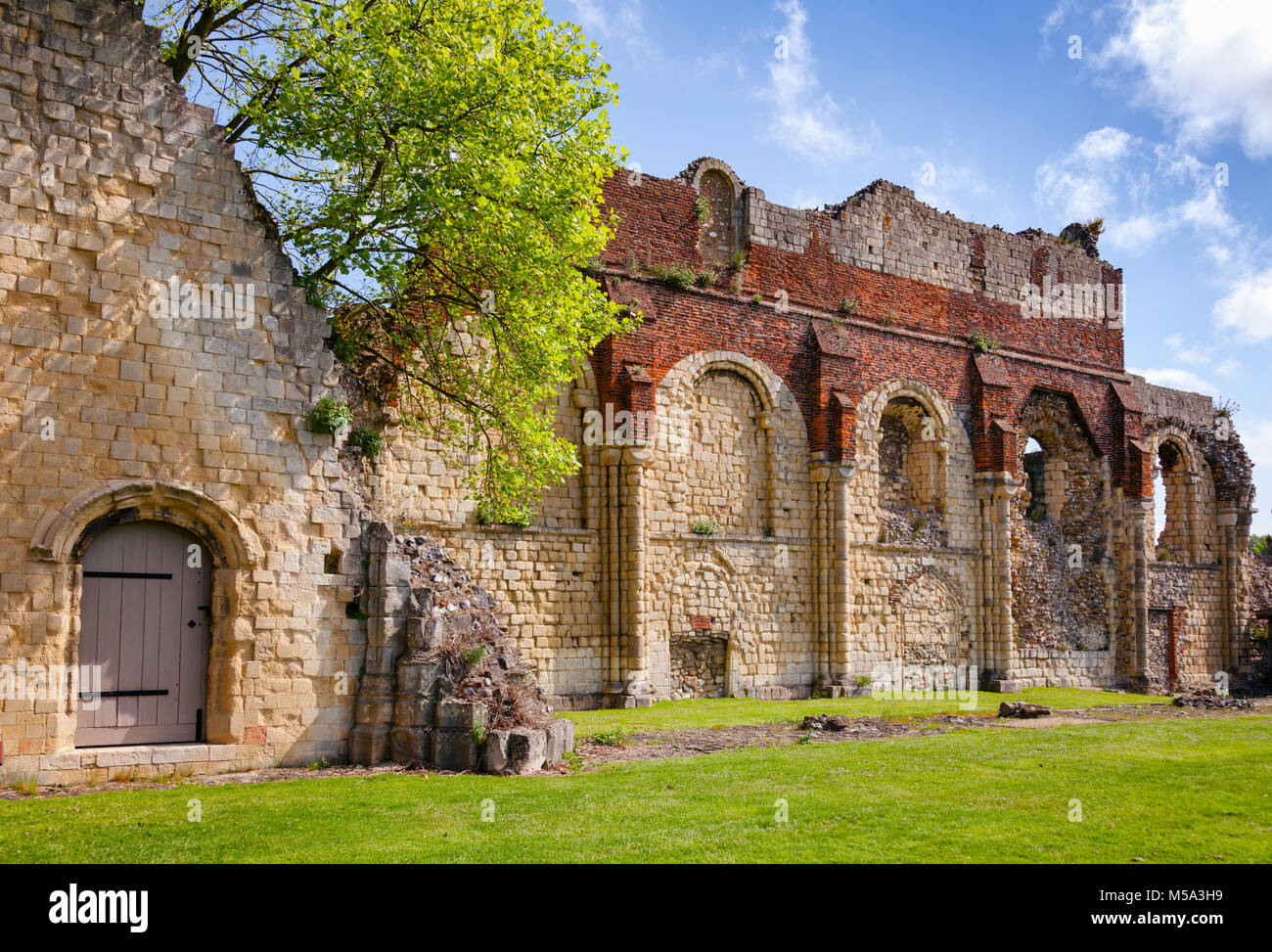 Ruined St Augustine's Abbey, the oldest Benedictine monastery in ...