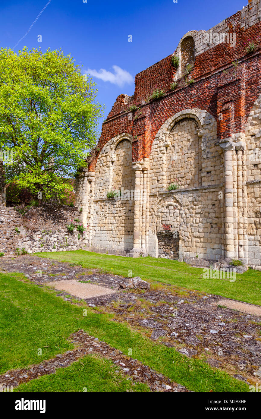 Ruined St Augustine's Abbey, the oldest Benedictine monastery in ...