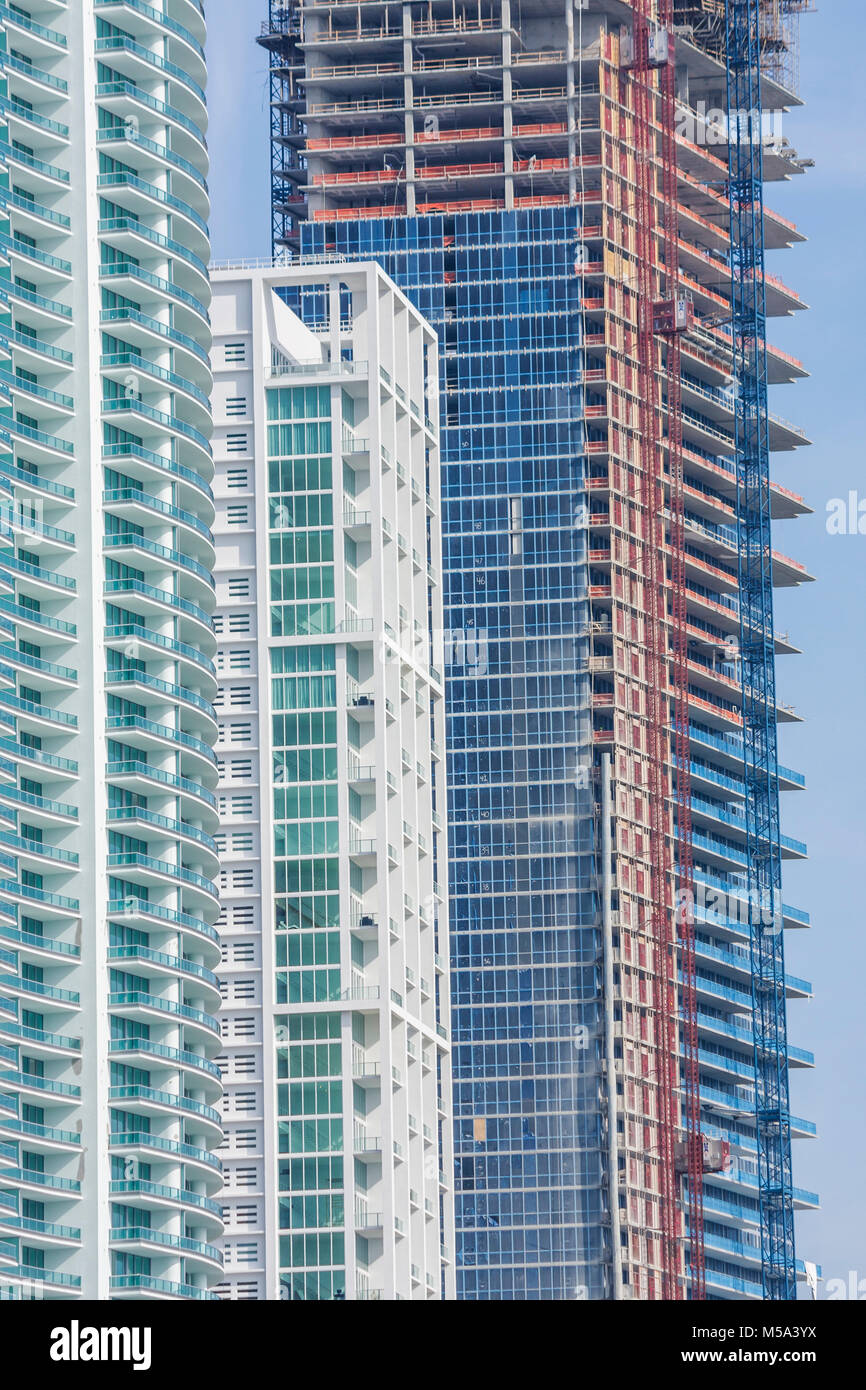 Miami Florida,Biscayne Boulevard,high rise skyscraper skyscrapers ...