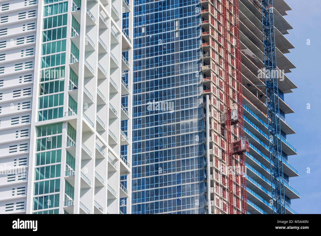 Miami Florida,Biscayne Boulevard,high rise skyscraper skyscrapers ...