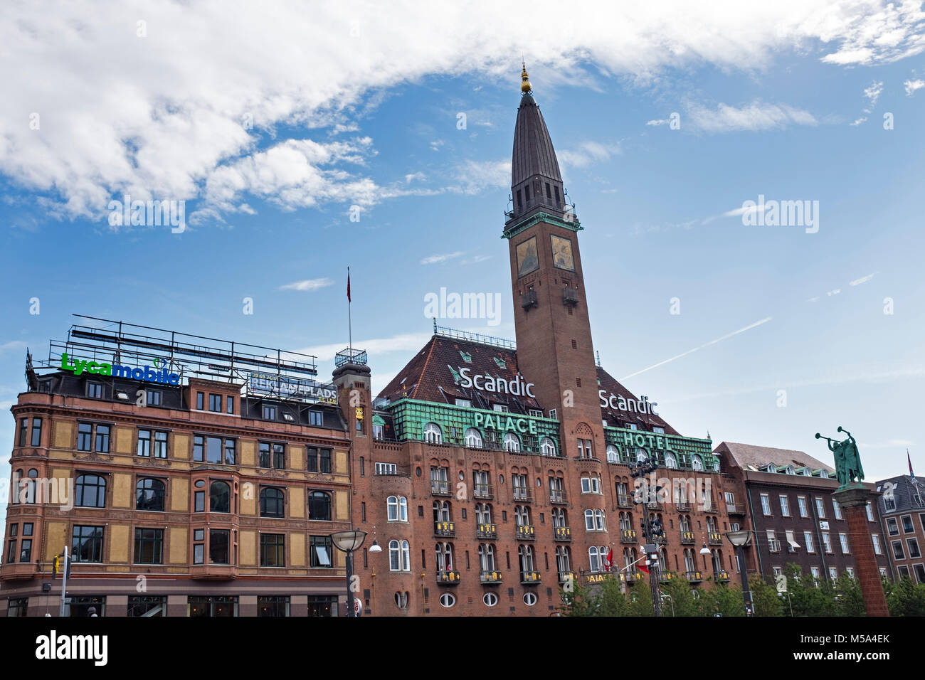 Denmark, Copenaghen, Palace Hotel Stock Photo - Alamy