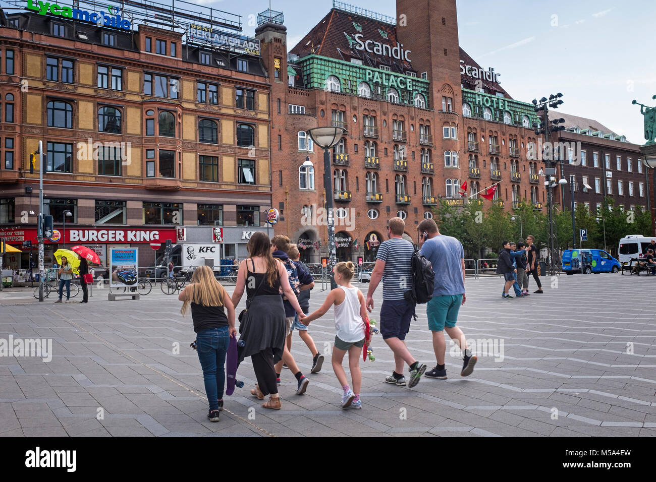 Denmark, Copenaghen, Palace Hotel Stock Photo - Alamy
