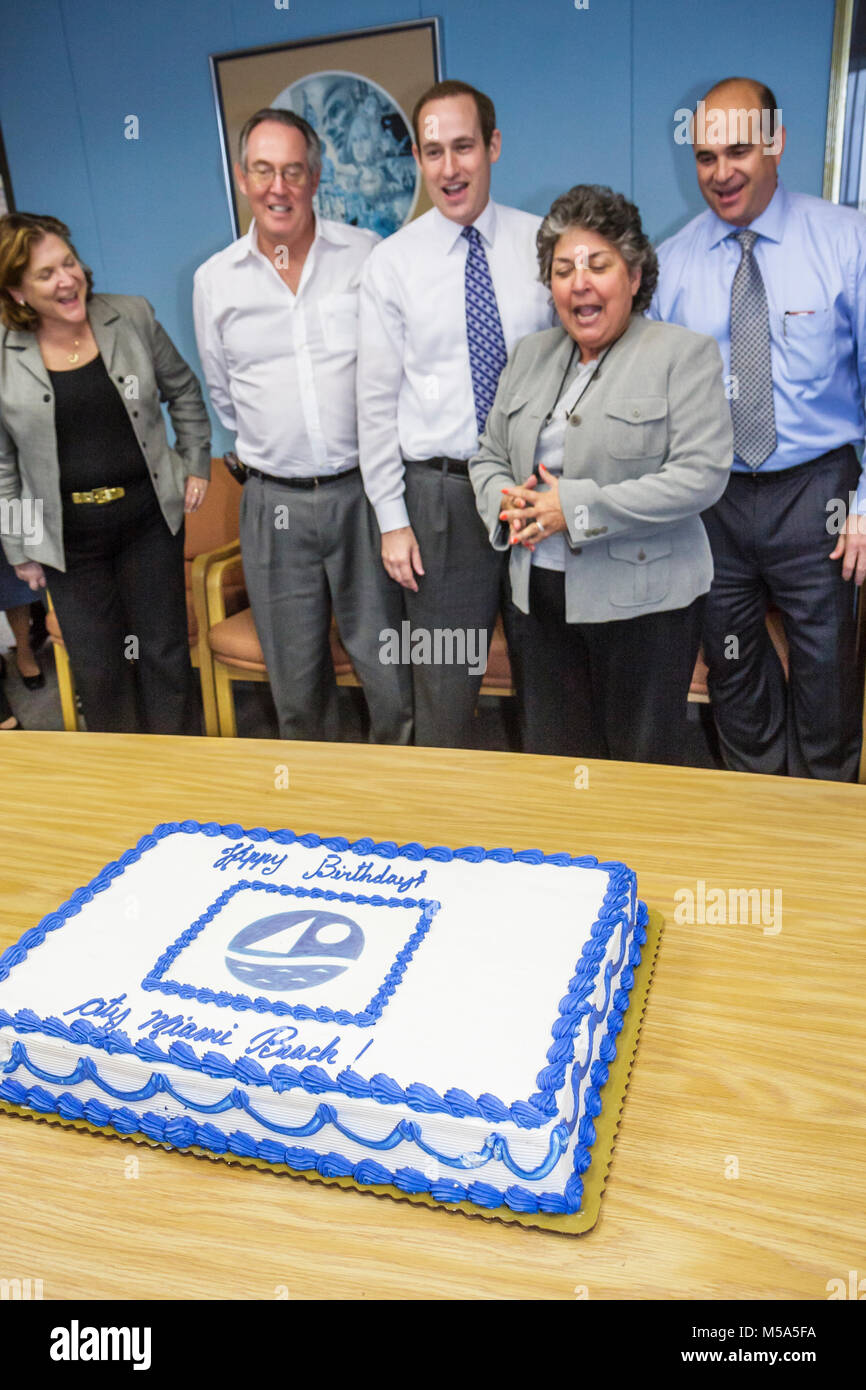 Miami Beach Florida,Convention Center Drive,City Hall,building,city's ...