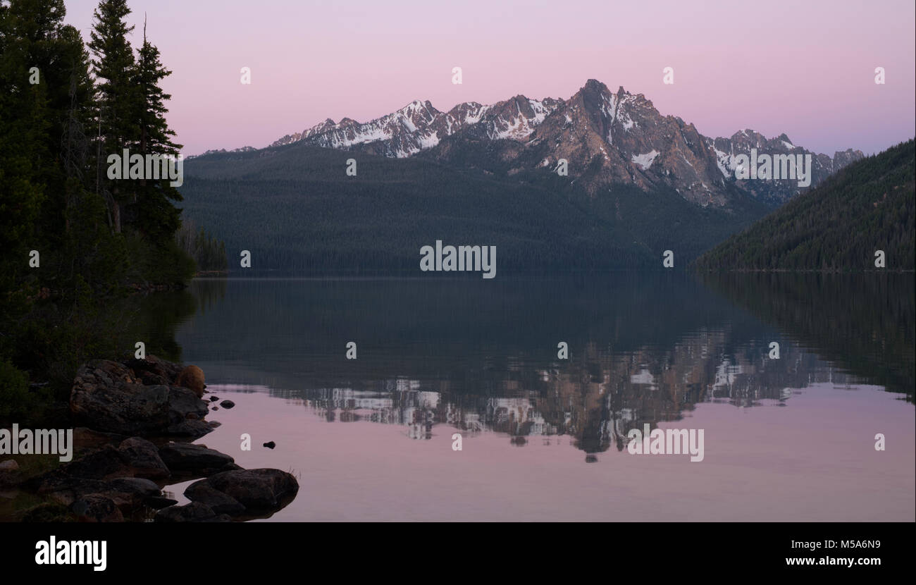 Redfish lake hi-res stock photography and images - Alamy