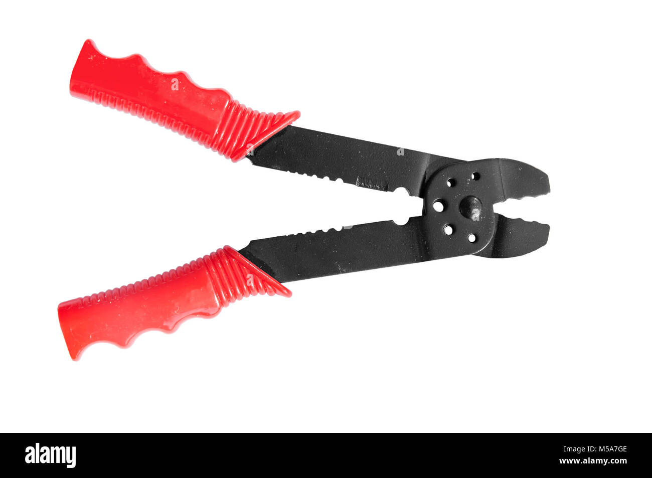 Red black wire cable cutter hi-res stock photography and images - Alamy