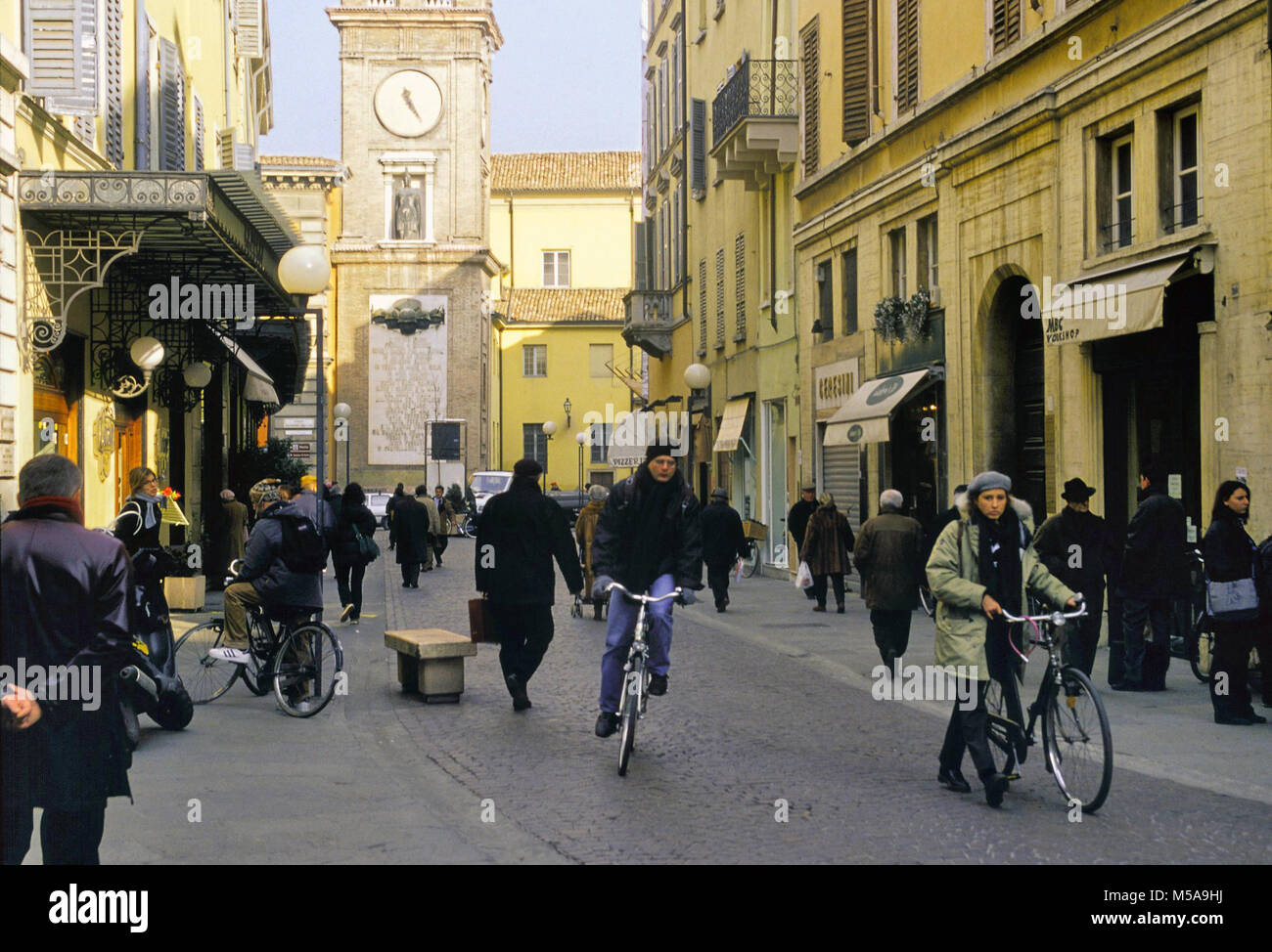 Parma (Italy), the historical town center Stock Photo - Alamy