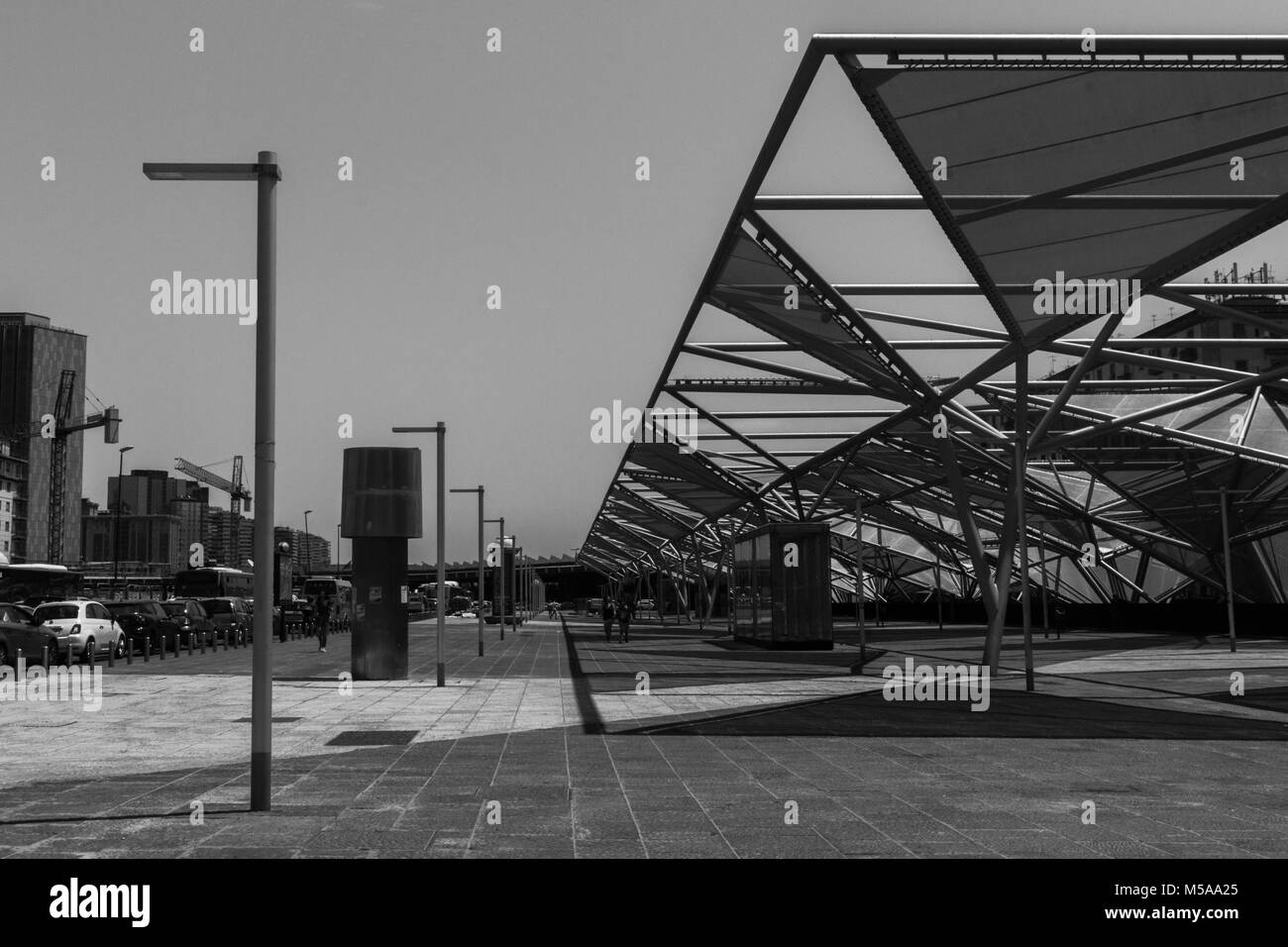 Napoli Garibaldi Square Stock Photo - Alamy