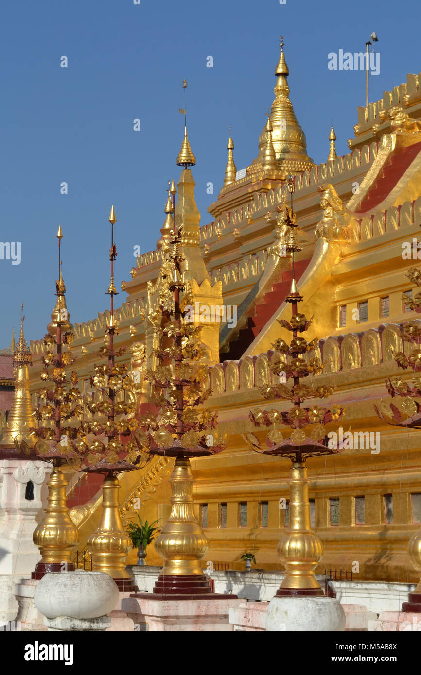 Details of a temple in Burma Myanmar Stock Photo - Alamy