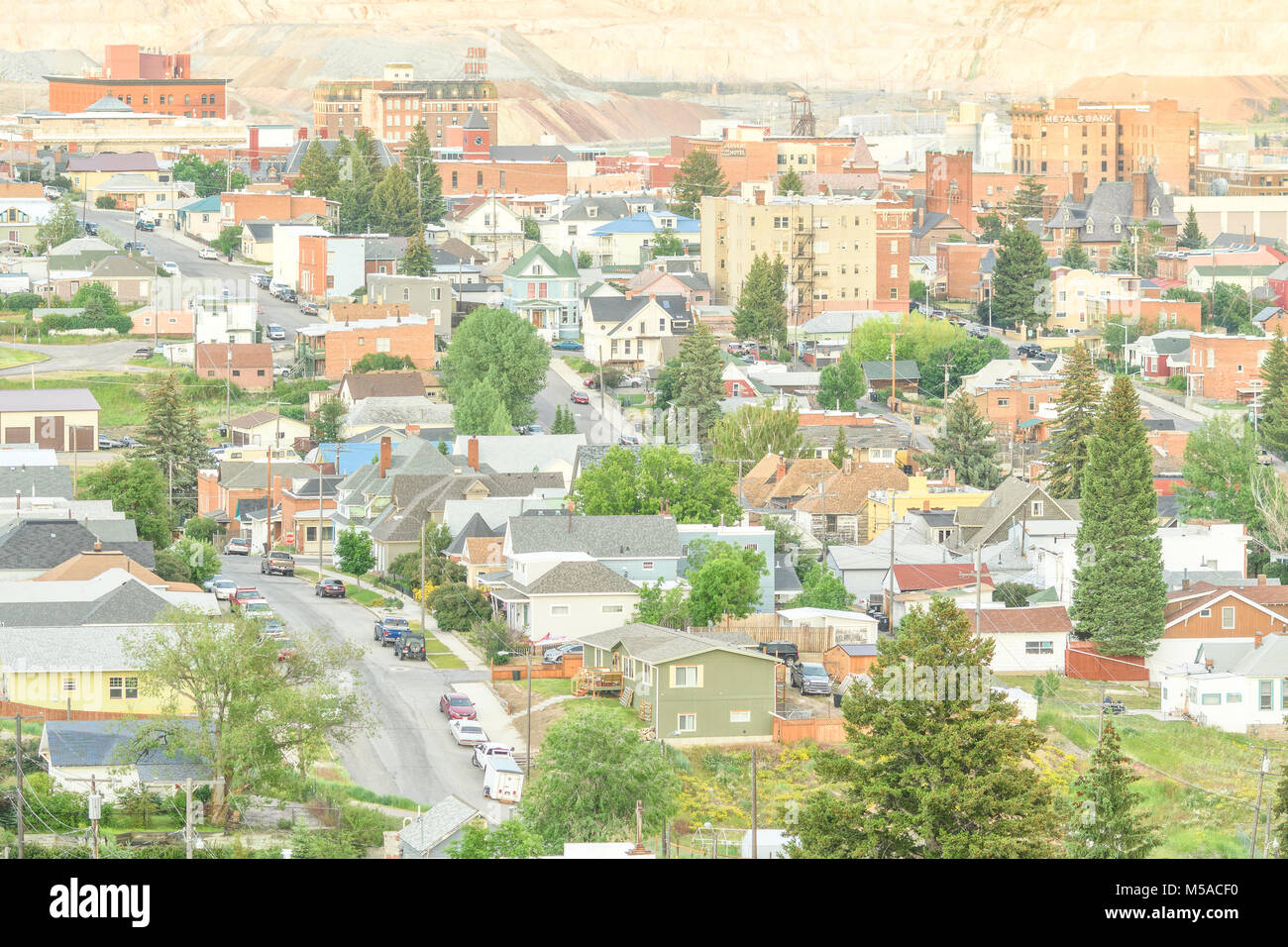 Butte montana usa america hi-res stock photography and images - Alamy