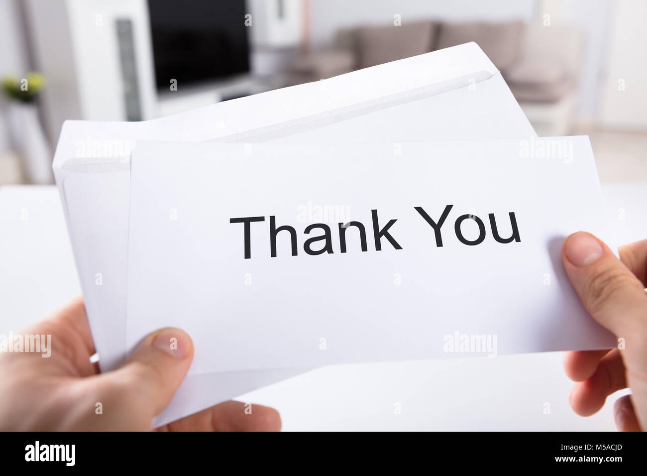 Thankyou note hi-res stock photography and images - Alamy