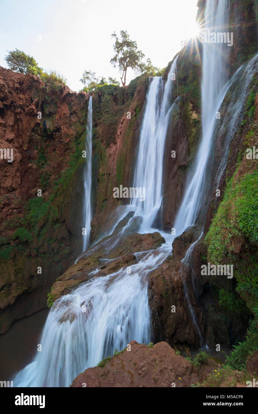 Morocco, Moroccan, Ouzod, Cascade D'Ouzoud,Ouzoud Falls, North Africa ...