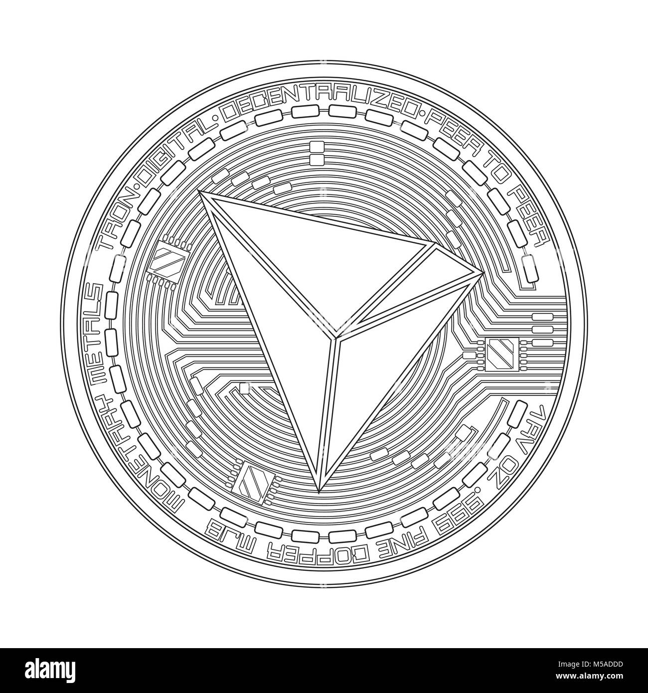 Tron crypto Black and White Stock Photos & Images - Alamy