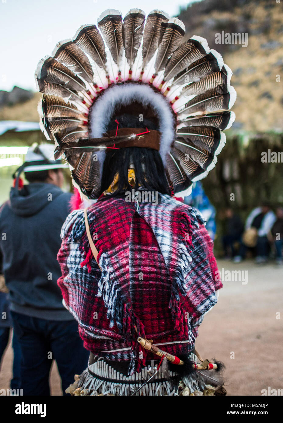 The Pharisees of the Yaqui tribe perform a ritual with masks of strange ...