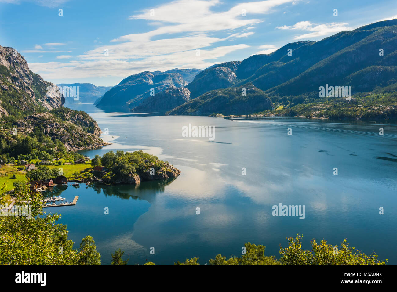 Norway norwegian fjord landscape hi-res stock photography and images ...