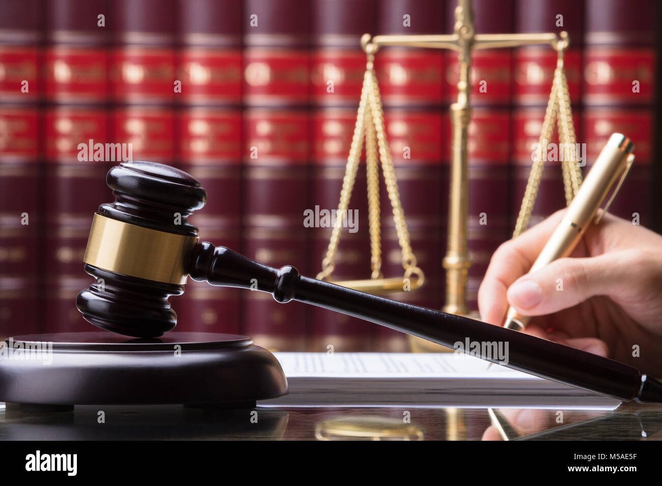 Power of attorney gavel hi-res stock photography and images - Alamy