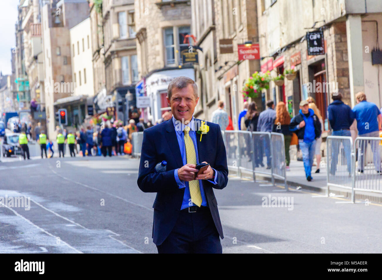 Willie Rennie, leader of the Scottish Liberal Democrates Party and MSP ...