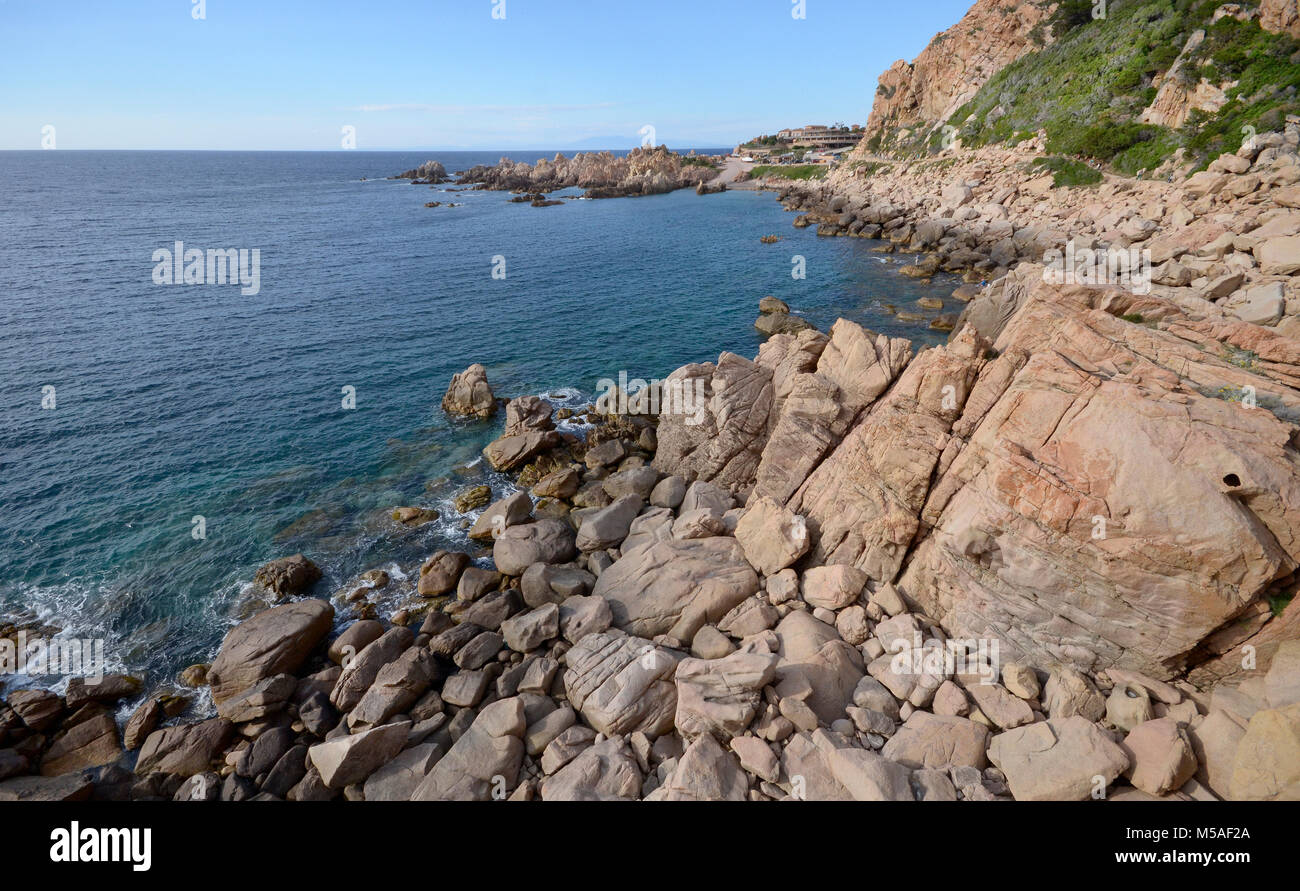 Sardinia, Italy: rocks in Costa Paradiso Stock Photo - Alamy
