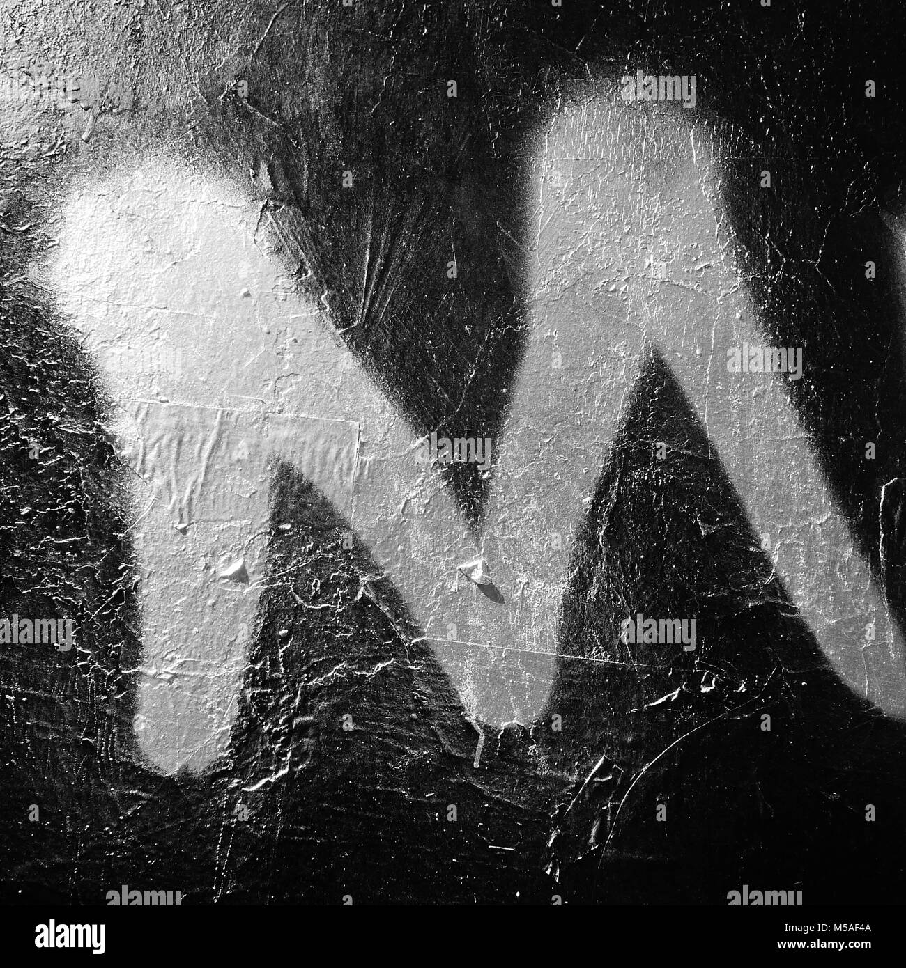 Alphabet letter written on Black and White Stock Photos & Images - Alamy