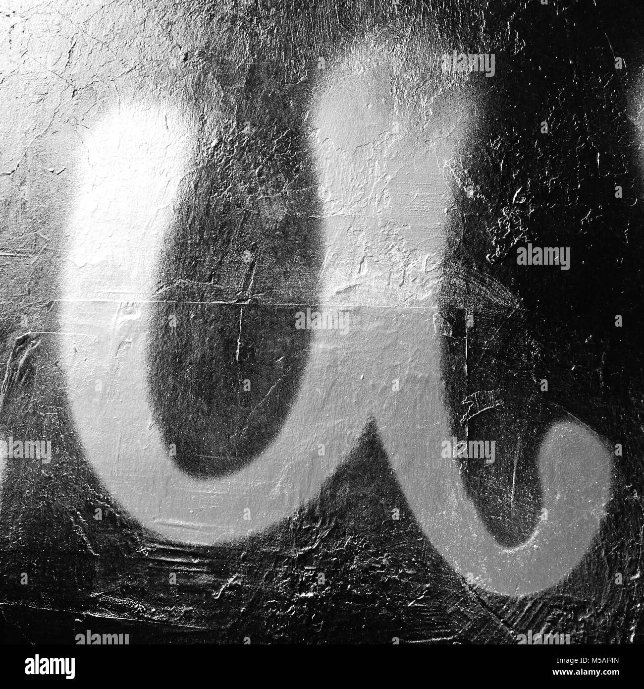 Alphabet letter written on Black and White Stock Photos & Images - Alamy